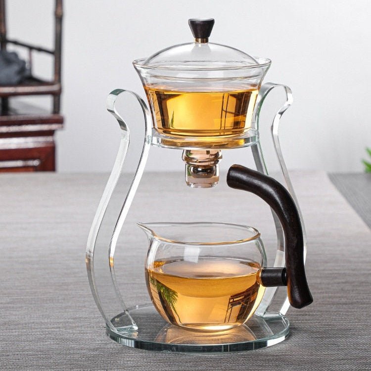Modern glass tea cups store